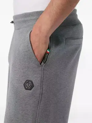 Philipp Plein Elastic-waist Track Shorts