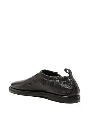 Studio Nicholson Korine Elasticated Leather Loafers - Brown