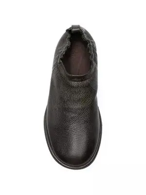 Studio Nicholson Korine Elasticated Leather Loafers - Brown