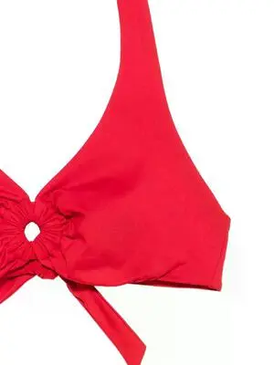 FISICO Halterneck Ring Detail Bikini Top