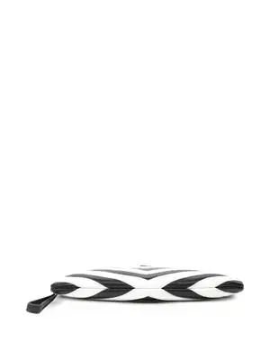 Saint Laurent Cassandre Chevron Print Pouch