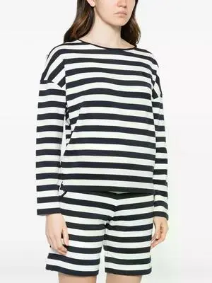 MARGITTES Striped Long-sleeve T-shirt