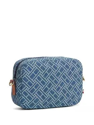 Tommy Hilfiger Monogram Print Shoulder Bag