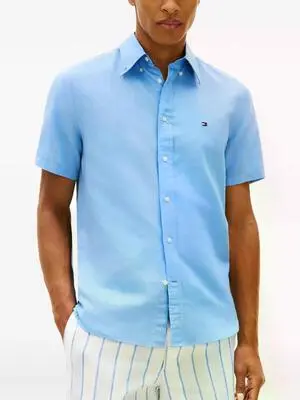 Tommy Hilfiger Button-down Short-sleeve Cotton Shirt