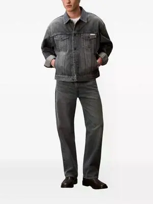 Calvin Klein 90s Faded-effect Denim Jacket