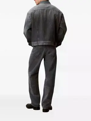 Calvin Klein 90s Faded-effect Denim Jacket