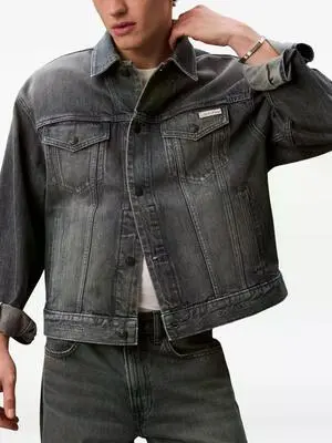 Calvin Klein 90s Faded-effect Denim Jacket