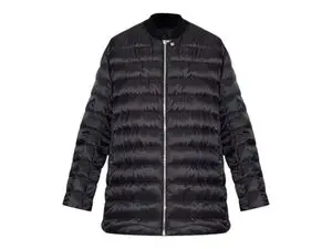 Rick Owens X Moncler Woven Flight Parka Jacket - Black