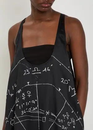 Rick Owens Printed Satin Gown