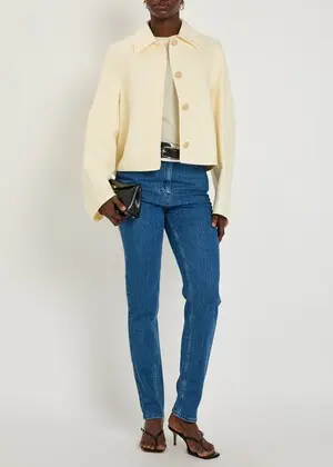 Another Tomorrow Slim-leg Denim Jeans - Blue