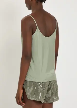 Rick Owens V-neck Jersey Slip Top