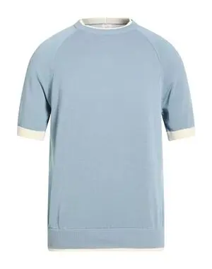 Eleventy ELEVENTY Cotton Knit Sweater Blue