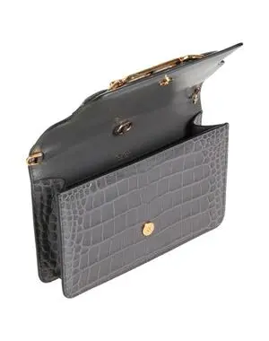 TOM FORD Calfskin Cross-body Bag - Grey