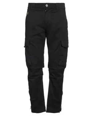Alpha Industries Cotton Blend Cargo Pants - Black