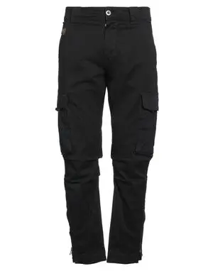 Alpha Industries Cotton Blend Cargo Pants - Black