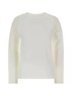 JIL SANDER Cut-out Long-sleeve T-shirt - Neutrals