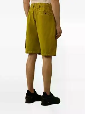 C.P. COMPANY Lens-detail Cargo Shorts - Green