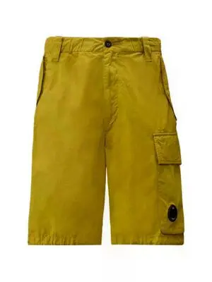 C.P. COMPANY Lens-detail Cargo Shorts - Green