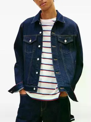 Tommy Hilfiger Ryan Logo-patch Denim Jacket - Blue