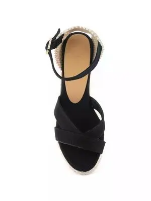 CastaÑer 110mm Bruna Espadrilles - Black