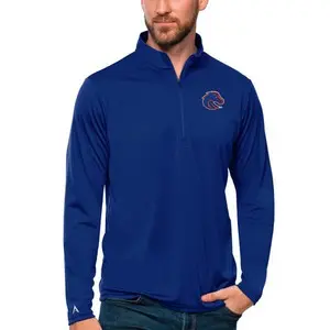 ANTIGUA Boise State Broncos Tribute Quarter-zip Top