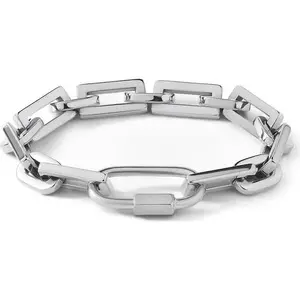 ORA ANA Bailey Lock Bracelet - Silver