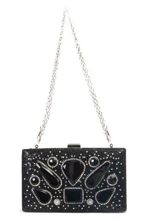 LAUREN LORRAINE Sheena Clutch - Black