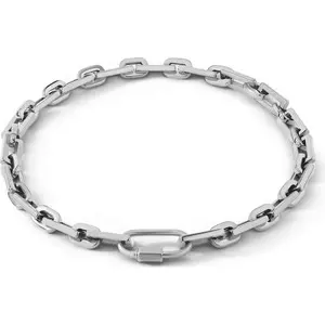 ORA ANA Bobbi Lock Necklace - Silver