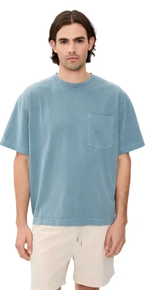 ASHER Ethan Tee - Denim