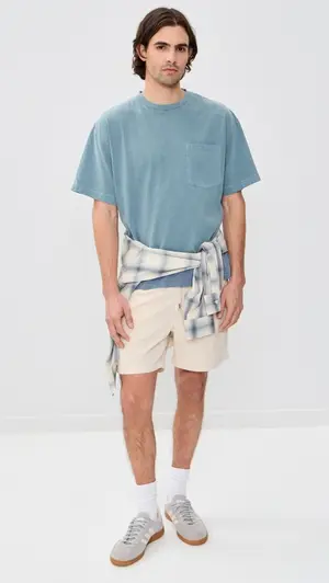 ASHER Ethan Tee - Denim
