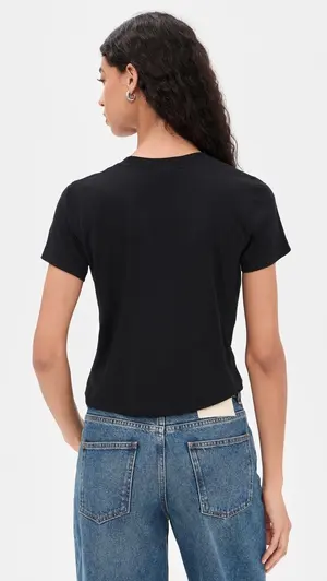 Eterne Short Sleeve Boxy Tee - Black