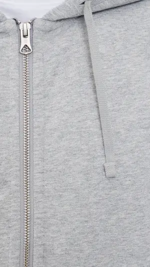 Reigning Champ Relaxed Fit Zip Hoodie - Hgrey