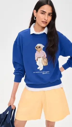 Polo Ralph Lauren Graphic Print Crewneck Sweatshirt
