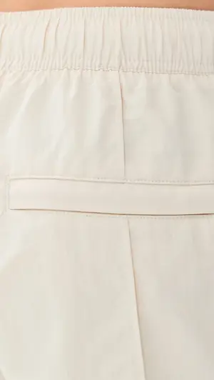 AUTO-REPLY Vertical Pintuck Sebastian Swim Trunks - Vertical/cloud