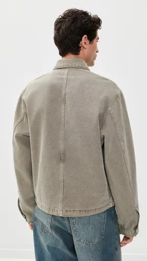ASHER Zed Zip Twill Jacket