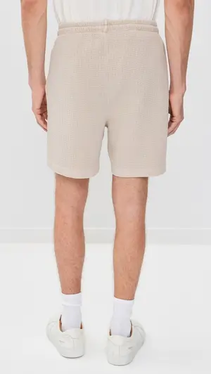 ASHER Silas Waffle Knit Shorts