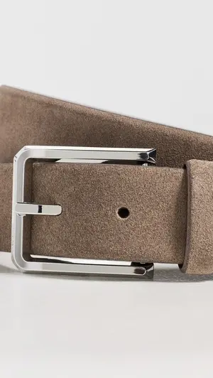 BOSS Caleb Suede Belt