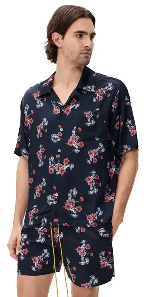 Rhude Pattern Shirts For Men