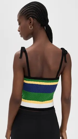 Polo Ralph Lauren Micro Cable Stripe Tank Top