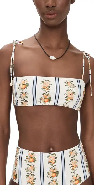 Agua Bendita Primavera Valle Bikini Top - Multicolor