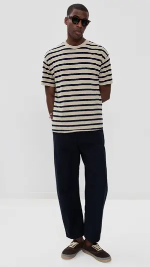 ASHER Enzo Stripe Tee