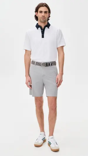 RHONE Commuter Flyweight 9 Shorts - Light Gray