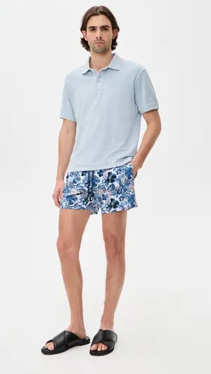 Vilebrequin Moorise Swim Trunks 6 - Blanc