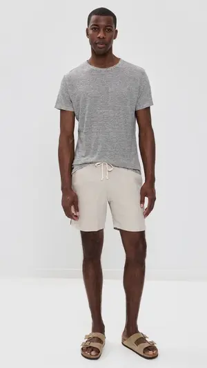 ALEX CRANE Linen Sun Tee - Lines