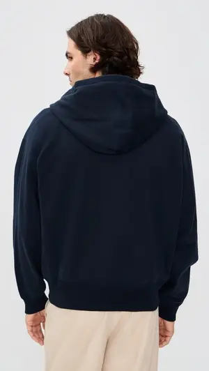 Reigning Champ Relaxed Zip-up Hoodie - Navy