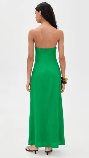 SEVEN WONDERS Martha Strapless Maxi Dress