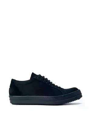 Rick Owens Lace-up Round-toe Sneakers - Black