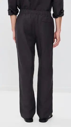 AUTO-REPLY Linen Blend Pants