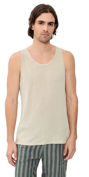 ALEX CRANE Linen Tank