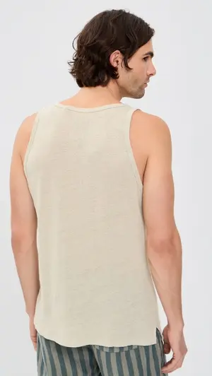 ALEX CRANE Linen Tank